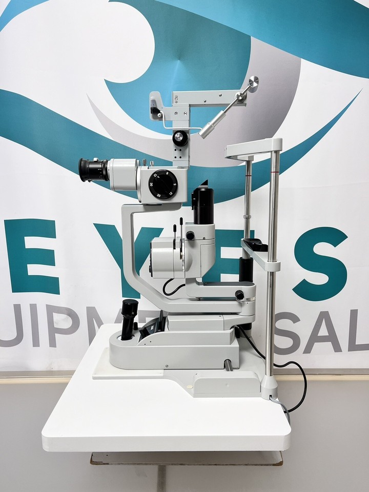 Carl Zeiss 20 SL Slit Lamp w/ Haag Streit 870 Tonometer | eBay