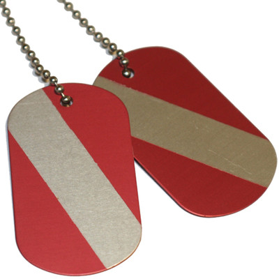 SCUBA Dive Dog Tags with 24" Chain | eBay