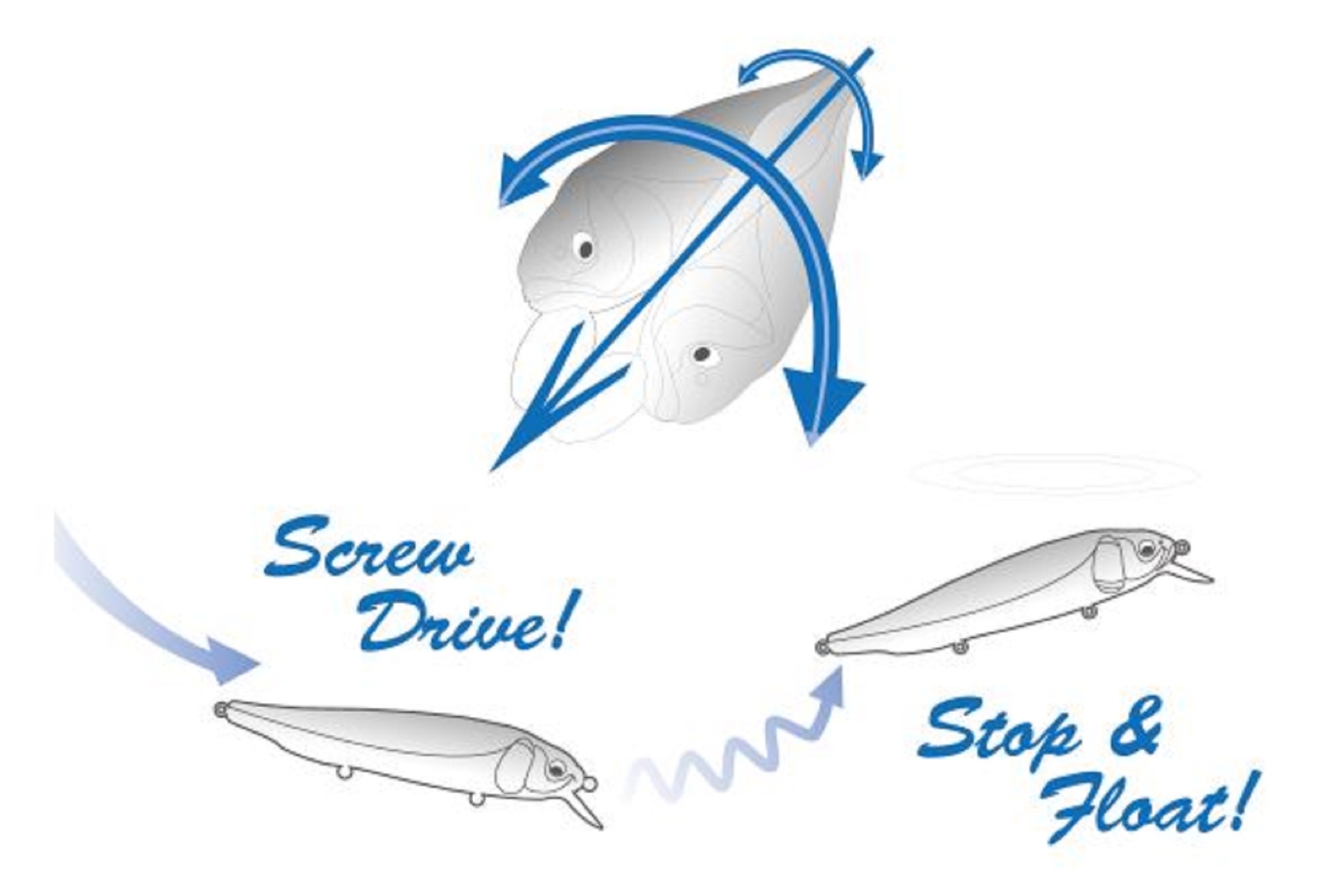 Megabass Lates Feeding Woofer 120mm Floating Lure GG Hasu Red Eye (1622 ...