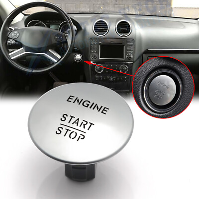 Push To Start Keyless Engine Start Stop Switch Button Fit For Mercedes ...