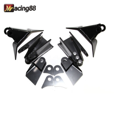 Triangulated 4 Link Brackets Only Weld On Steel Air Ride Suspension ...