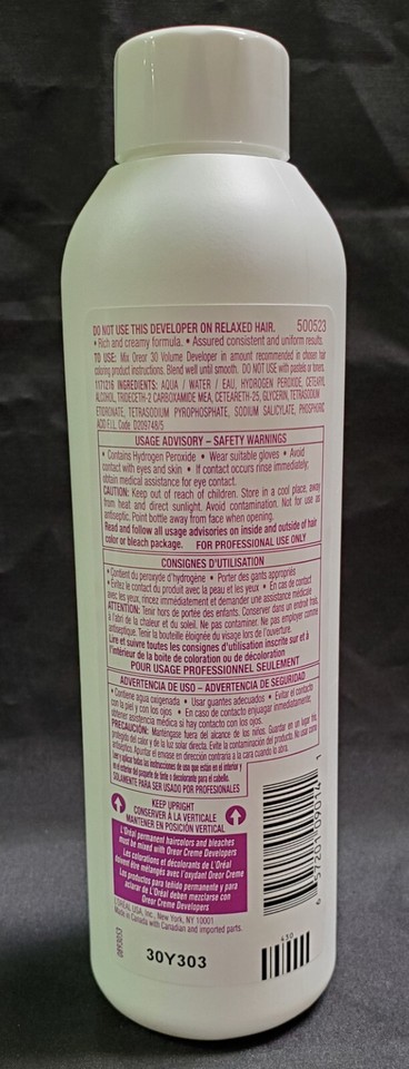 L'Oreal HiColor for Dark Hair/H20 Red Violet 1.74oz (3 Pack) & 8oz 30 ...