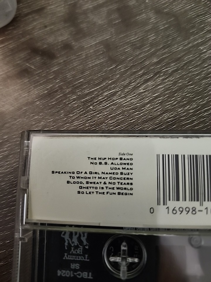 Blood, Sweat & No Tears by Stetsasonic (Cassette, Feb-1991, Tommy Boy ...