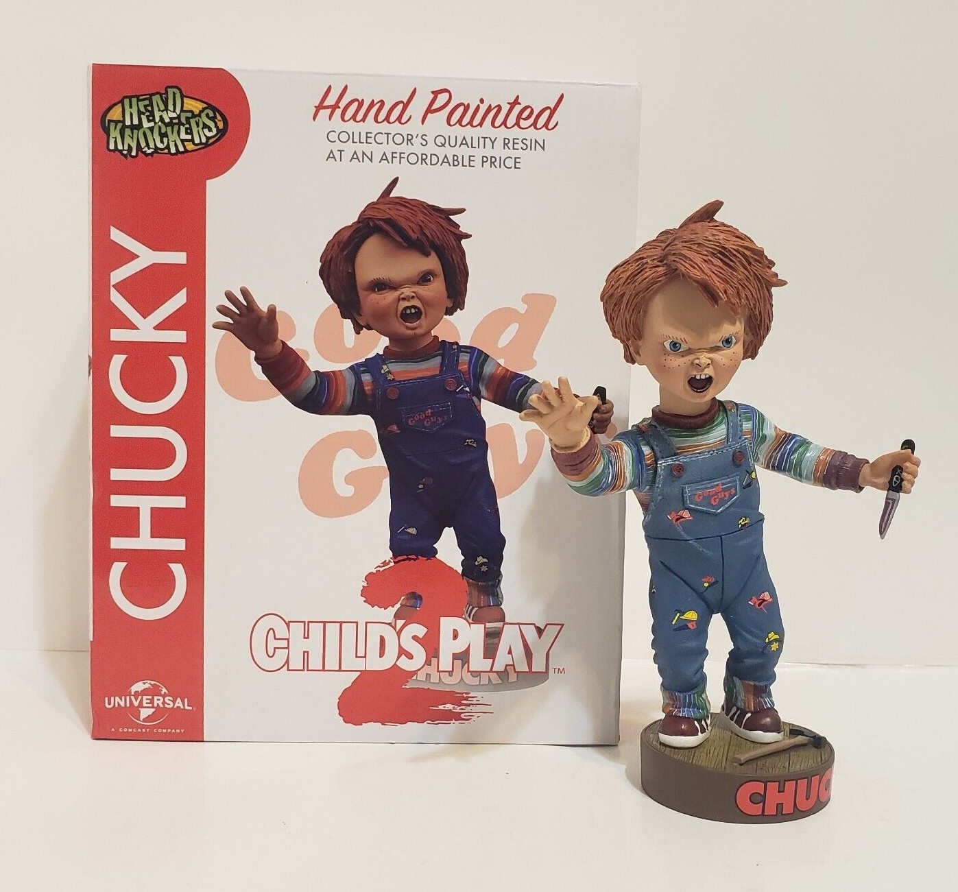 Child's Play 2 Headknockers Hand Painted Chucky NECA figure NEW | eBay