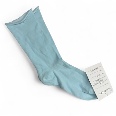 HUE Womens Jean Sock One Size Light Blue 1 Pair | eBay