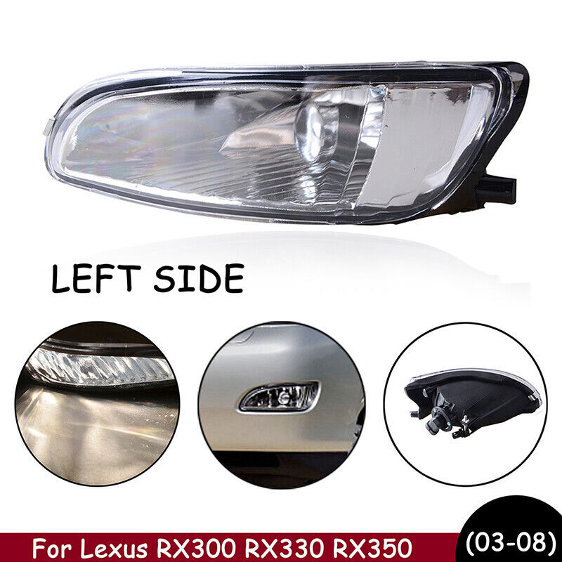 NEW Front Left Bumper Fog Light Lamp For 2004-2009 2007 Lexus RX300 ...