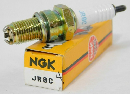 1 NEW Genuine NGK JR8C Standard Replacement SPARK PLUG Part Motorcycle ...