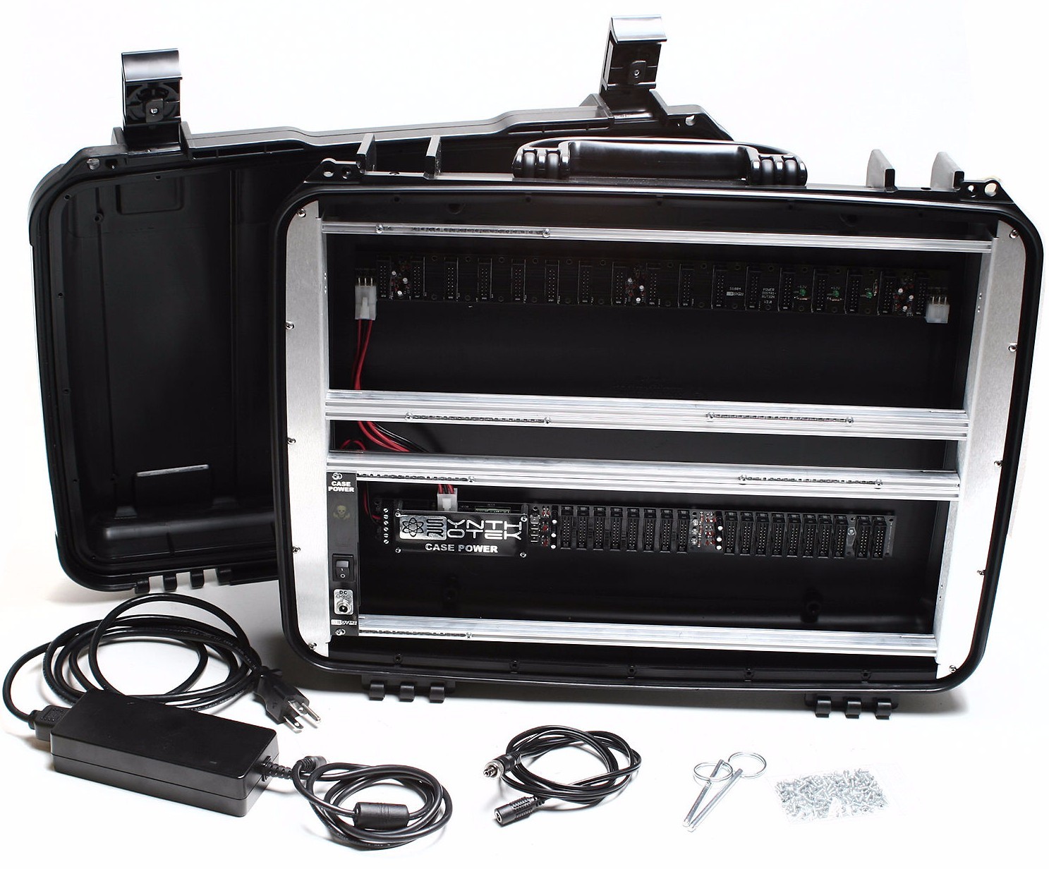 Synthrotek 6U + 1U 84HP Powered Modular Eurorack Case - Portable ...