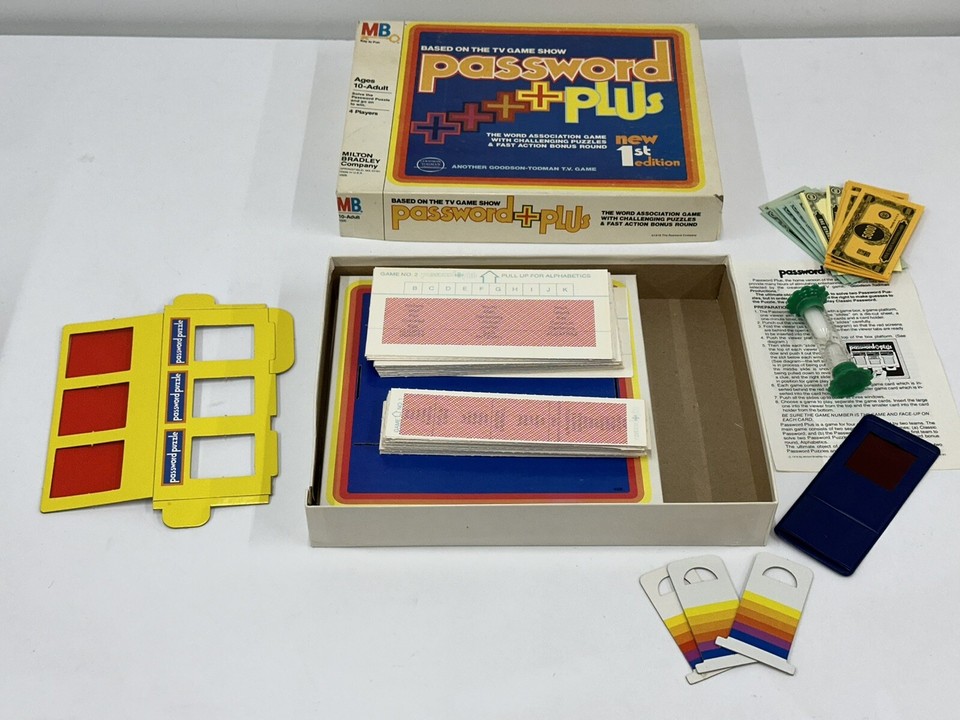 Vintage 1978 Password + Plus 1st Edition - COMPLETE | eBay