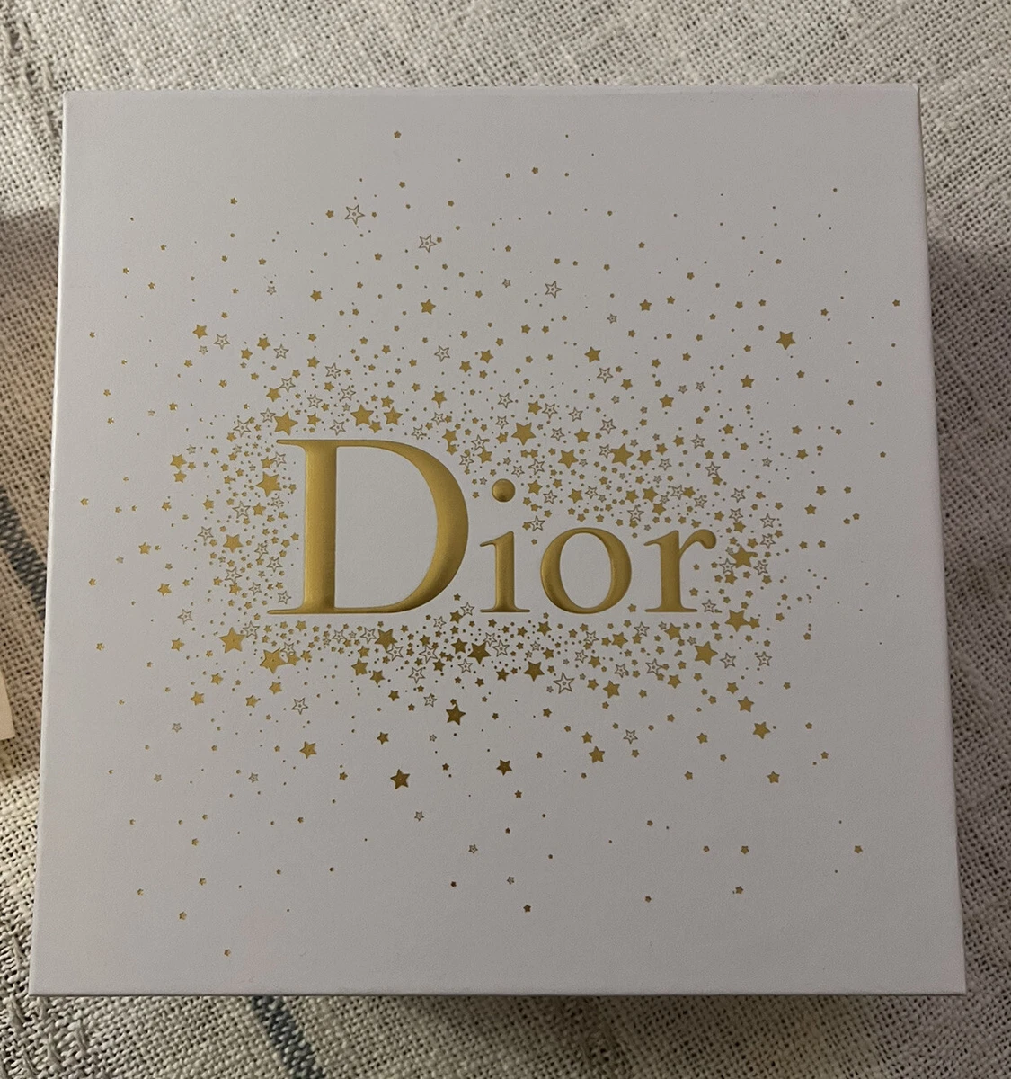 100% original Dior gold box