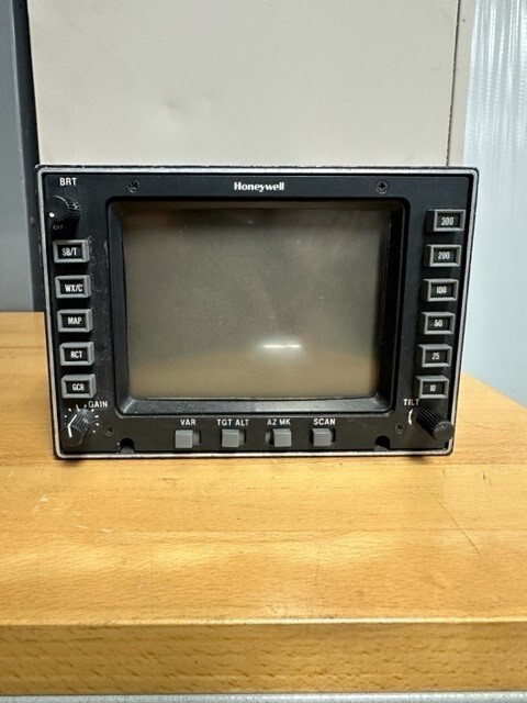 HONEYWELL WEATHER RADAR INDICATOR WI-800 P/N MI-585351-3 for sale ...