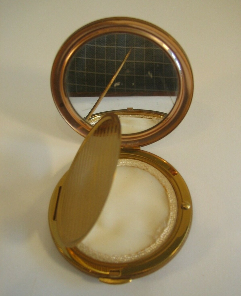 Vintage Mascot Hand Painted Powder Compact Ebay