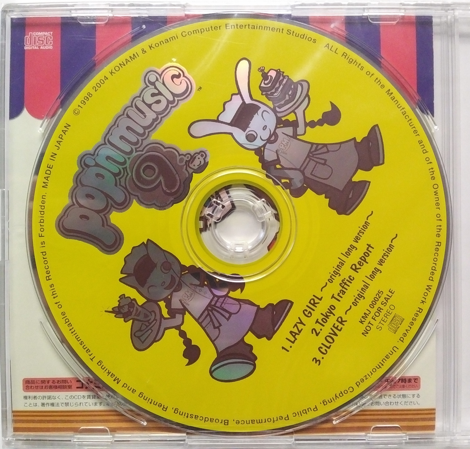 Pop 'n Music 9 Soundtracks CD (2004) Brand New Factory Sealed Japan ...