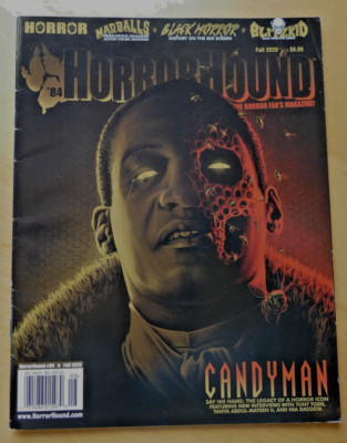 HorrorHound Magazine CANDYMAN Tony Todd RARE black history CULT Films ...