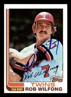 1982 Topps Baseball #379 Rob Wilfong Signed Autograph (No COA) | eBay