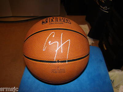 Al Harrington Hand Signed Basketball NBA Pacers Hawks Knicks Autograph ...