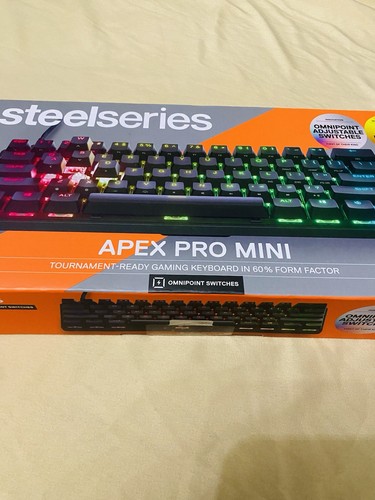 Steelseries Apex Pro Mini Programmable Illuminated Compact Gaming Keyboard | eBay