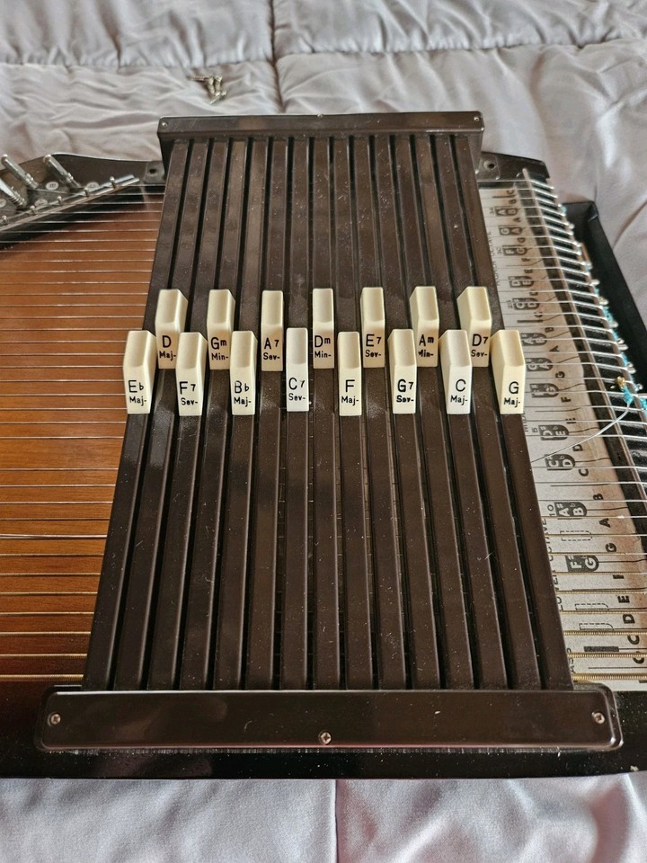 Chromaharp Autoharp 15 Chord Bar Conversion Kit Complete | eBay