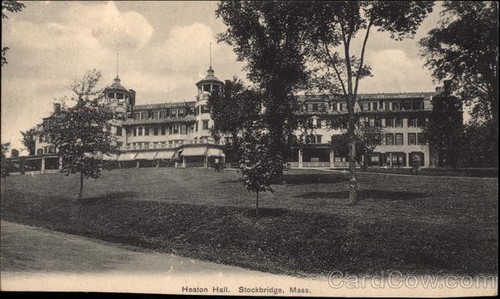 Stockbridge,MA Heaton Hall Berkshire County Massachusetts Vintage ...