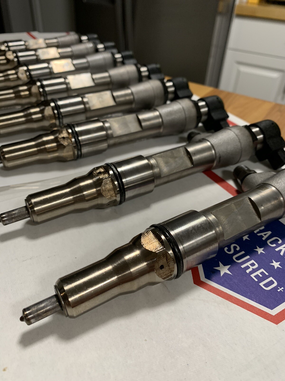 8 08-10 Ford 6.4 6.4L Powerstroke Diesel OEM Motorcraft Fuel Injector ...