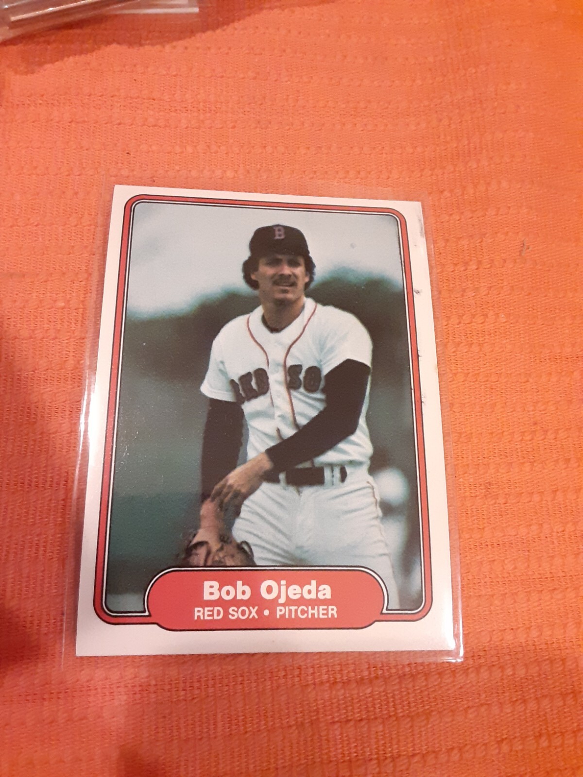 1982 Fleer - #301 Bob Ojeda (RC) for sale online | eBay