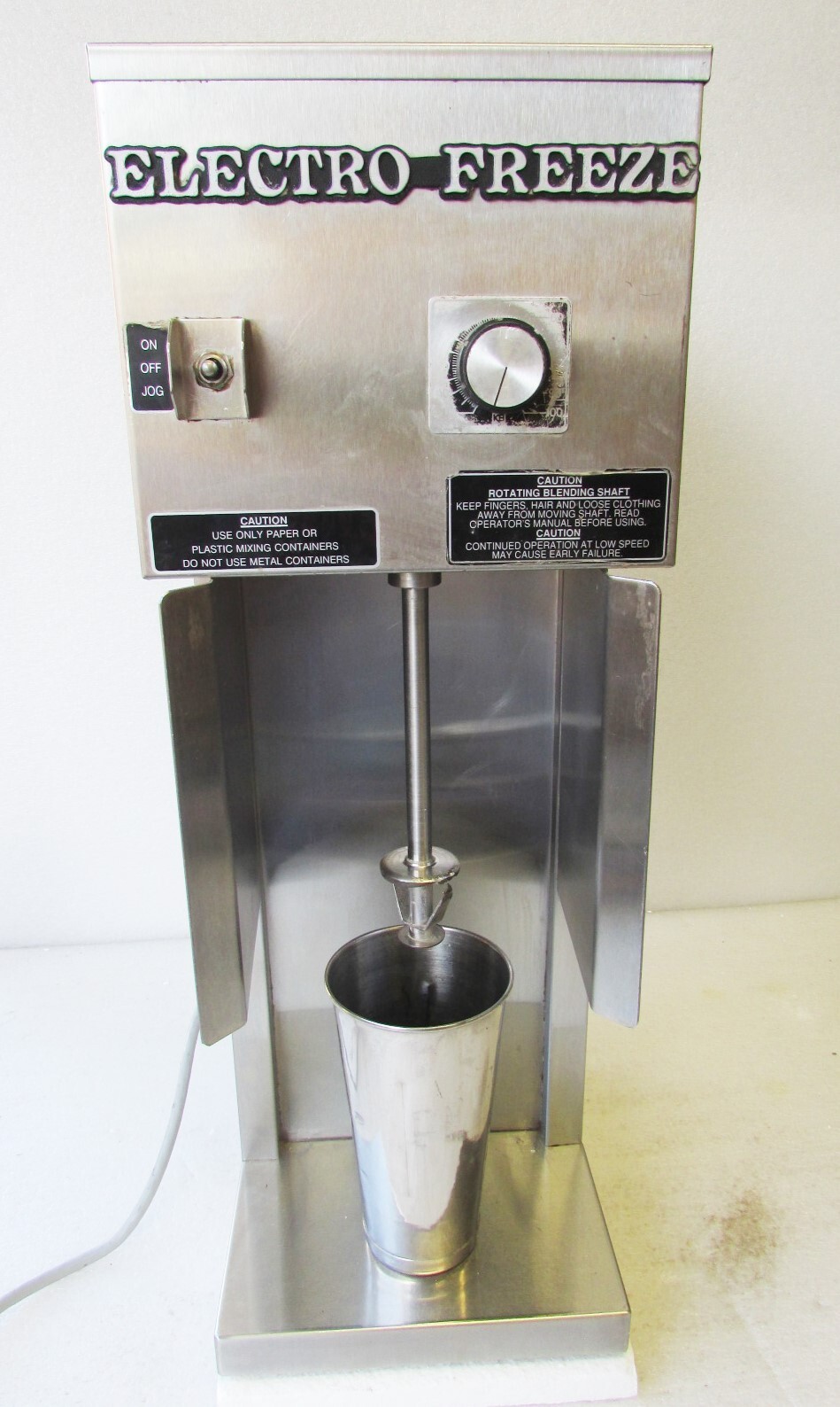 Electro Freeze HDM-75A Soft Ice Cream Blizzard Blender H.C. Duke & Sons ...