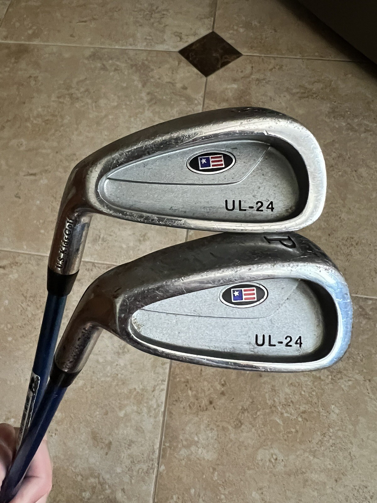 US Kids USKG Jr Ultralight 45-31 PW & 8 UL-24 LEFT Handed Irons Kids ...