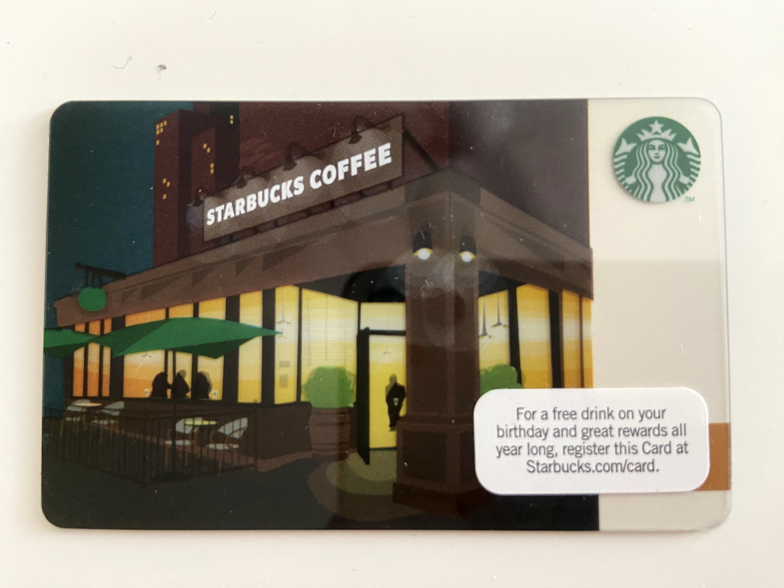 Starbucks Collectible Gift Card - 2011 "City Nights" or "Twilight ...