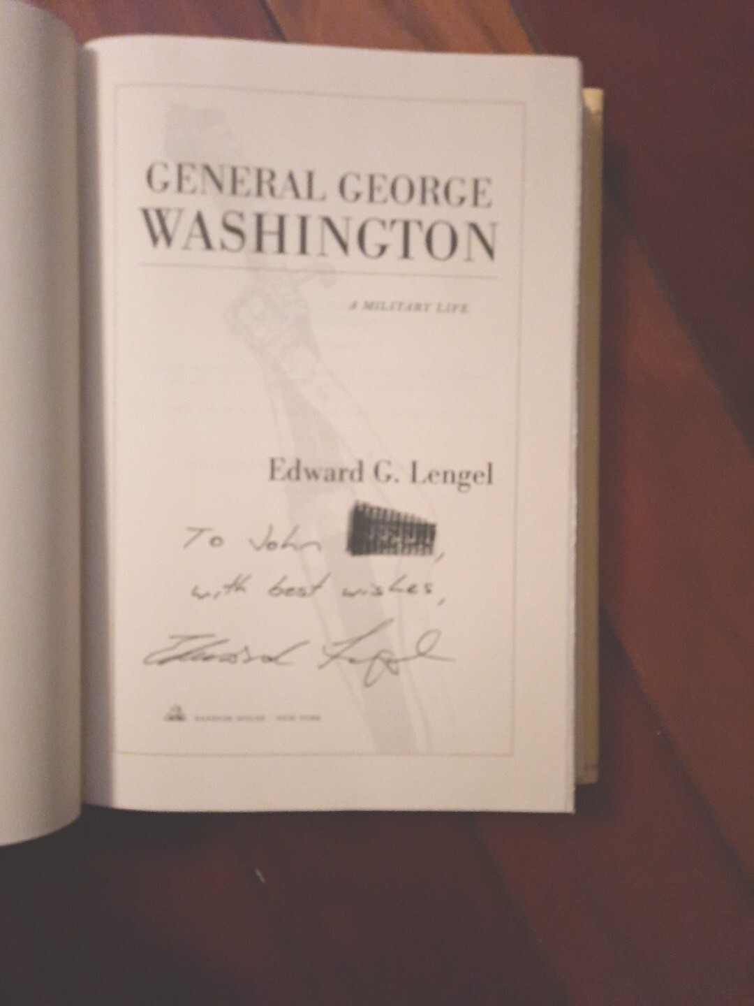 General George Washington : A Military Life by Edward G. Lengel (2005 ...