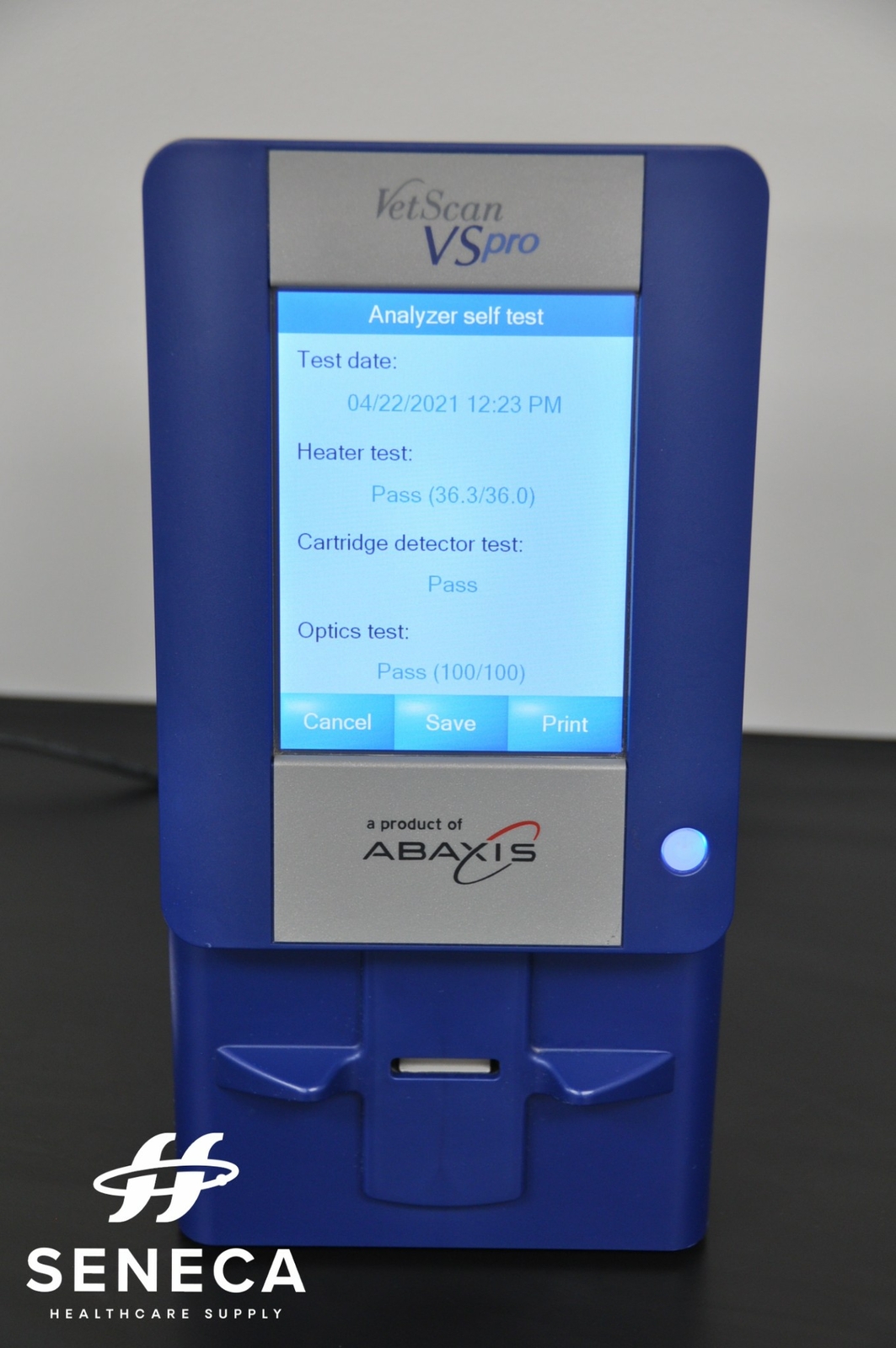 ABAXIS ZOETIS VSPRO VETERINARY COAGULATION BLOOD ANALYZER PT APTT ...