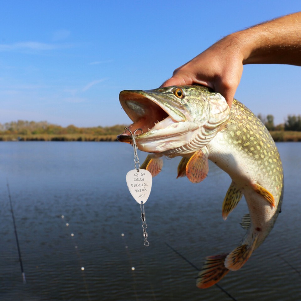 Exquisite You Are My Greatest Catch Fishing Lure Gift Fishhook Key ...