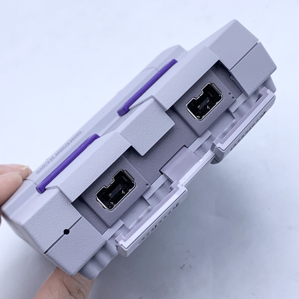 Super Nintendo SNES Mini Classic Console CLV-201 W/ 2 Controllers Cords ...