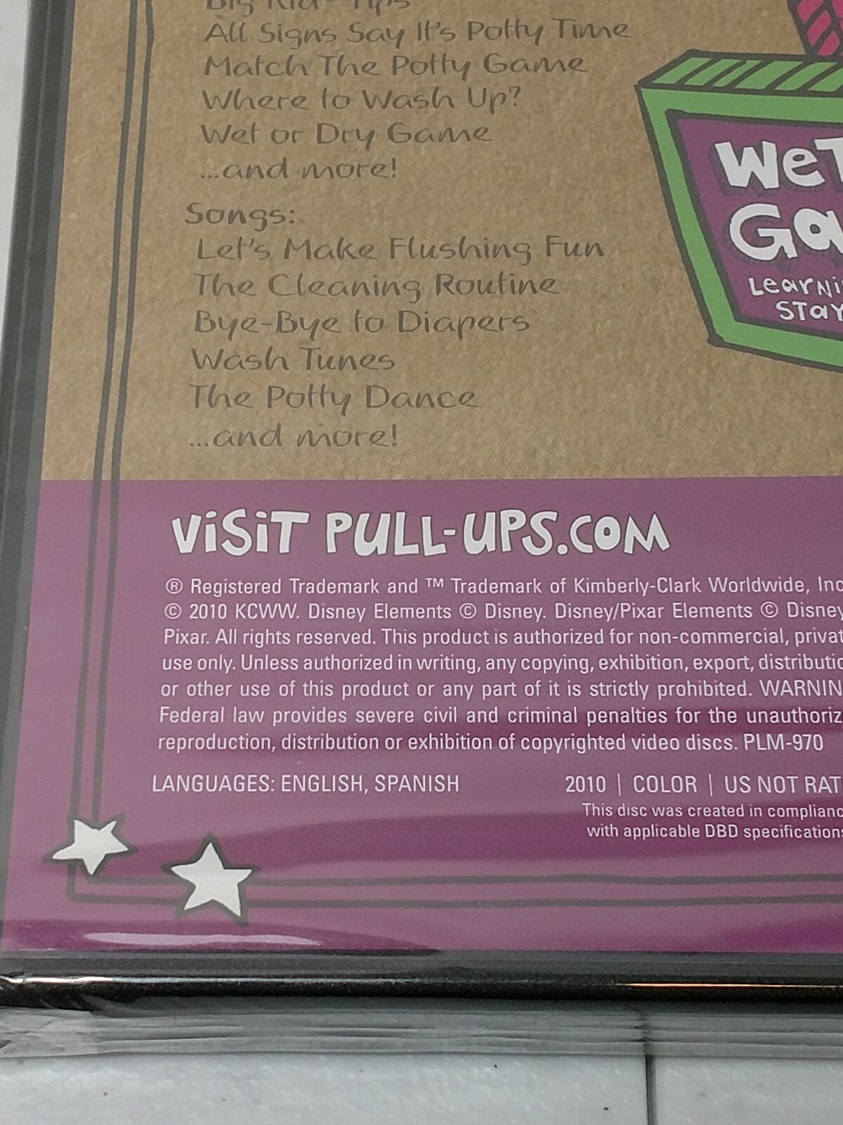 Huggies Pull-Ups Big Kids Central Potty Training Success DVD | eBay UK