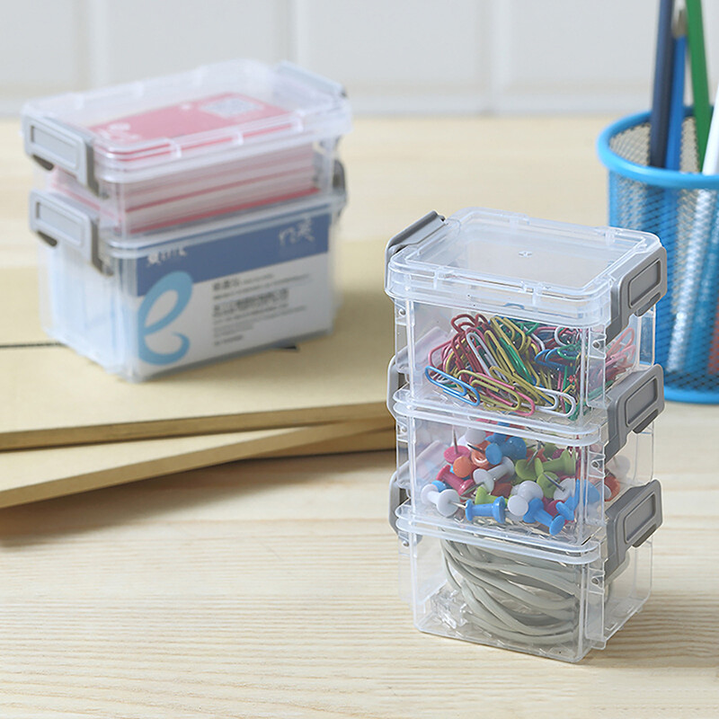 Mini Storage Box Organizer Stationery Craft Fishing Lure Fridge Food ...
