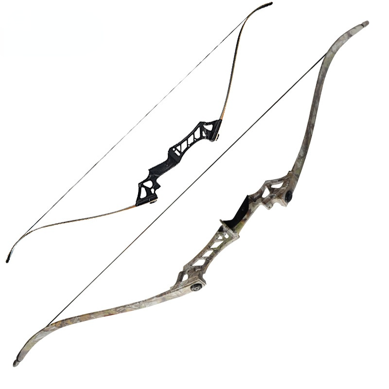 30-70 Lbs Recurve Bow 60 Inch Hunting Bow With Metal Standpipe Longbow ...