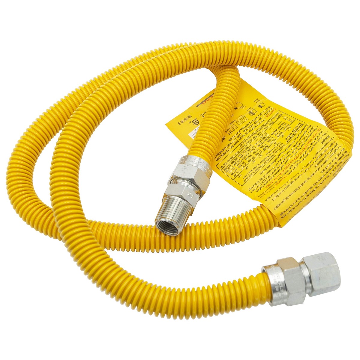 Outdoor Flexible Gas Piping Stainless Steel Braided Flexible Rubber