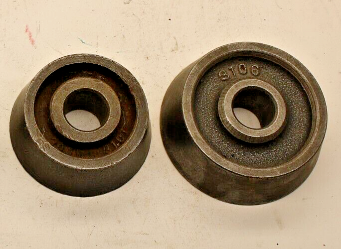 Ammco 2 piece Tapered Centering Cone Adapter Kit Brake Lathe Cones 3106 ...