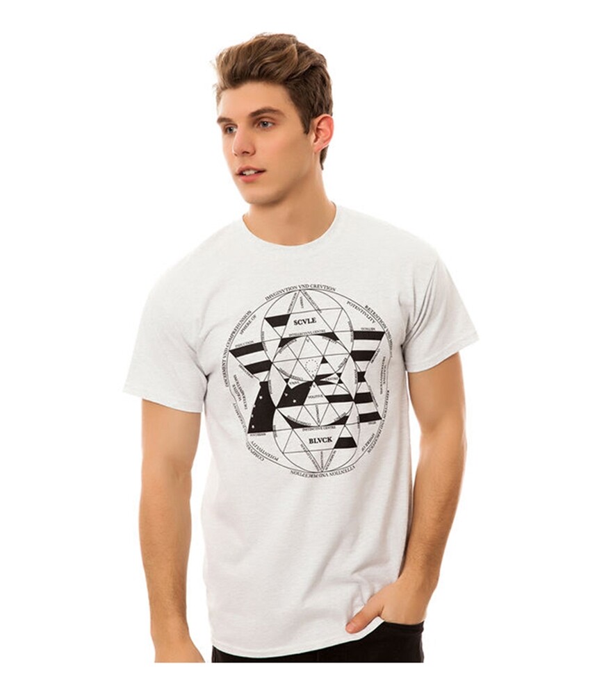 Black Scale Mens The Constitution Of Scvle Graphic T-Shirt, Grey, X ...