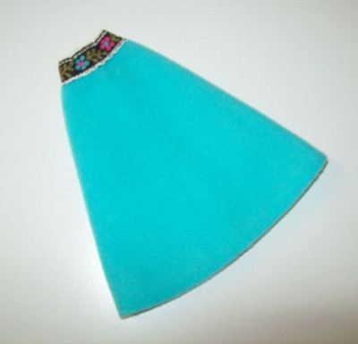 Barbie SHILLMAN Mini-Mod Vintage Blue Skirt DAYTIME OUTFIT Doll ...