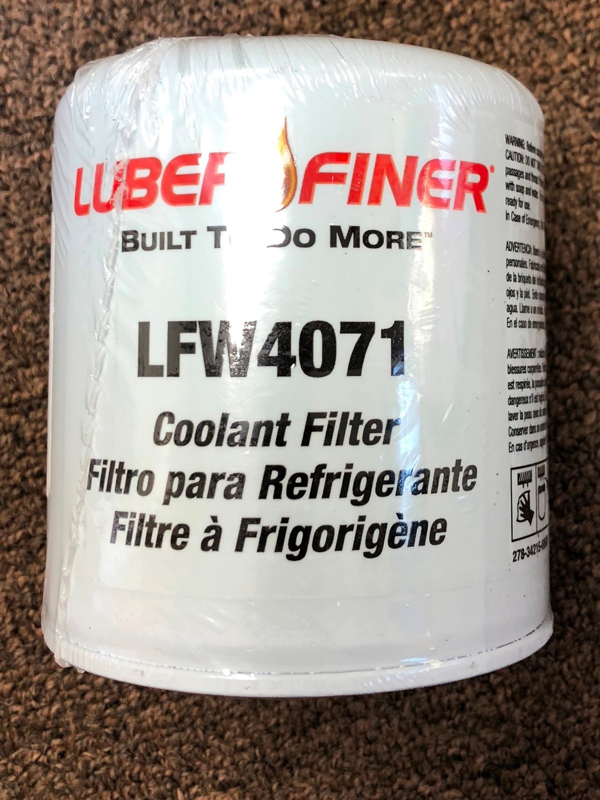 Military Surplus Cabin Air Filter Luber-Finer LFW4071 NSN 4330-00-274 ...