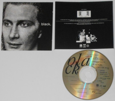 Black - Black U.S. promo label cd | eBay