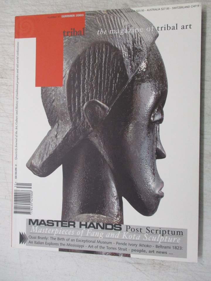 LOT OF 4 TRIBAL ARTS MAGAZINES COMPLETE 2003 YEAR SPRING SUMMER AUTUMN ...