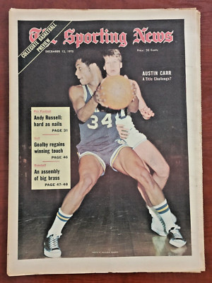 December 12, 1970 -The Sporting News -UCLA Bruins-Austin Carr | eBay