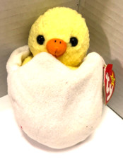 Ty Beanie Baby RARE Eggbert Chick in Egg With Gasport Hang Tag 1998 ...