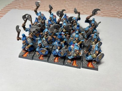 Warhammer Chaos Dwarf Hobgoblin Axemen x20 Metal, Well Painted | eBay