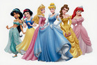 Disney Princesses Cartoon Poster Print - A4 Size | eBay UK