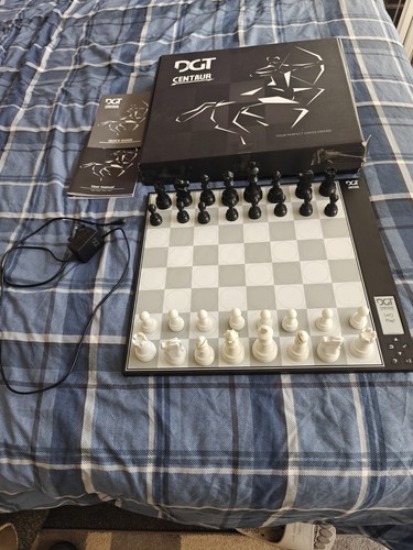 Dgt Centaur chess Computer, Plus Customised Wooden Pieces. | eBay UK