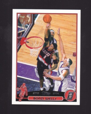 2003-04 Topps Bonzi Wells #169 Portland Trailblazers | eBay