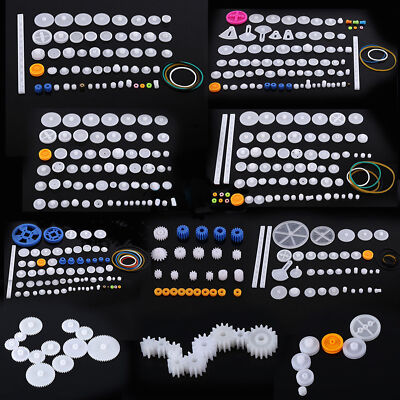 11/34/58/75 kinds 0.5 Modulus Plastic Spindle Gear Small Motor Gear ...