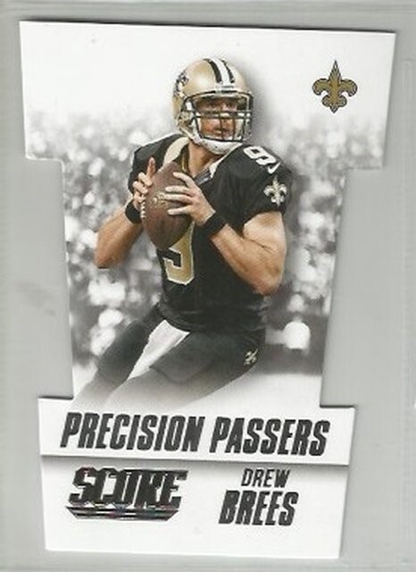 Drew Brees New Orleans Saints 2015 Score PRECISION PASSERS | eBay